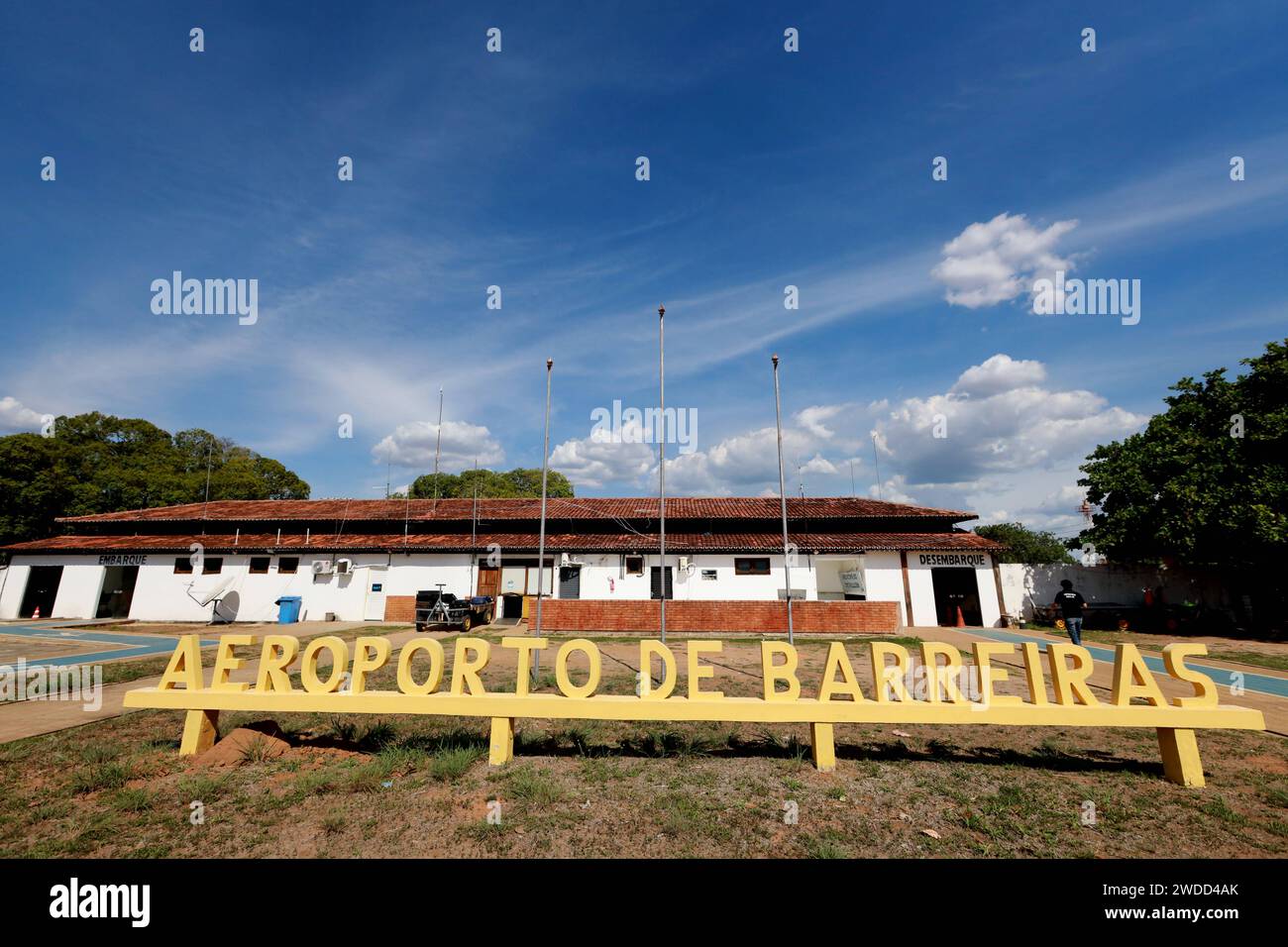 barreiras airport in bahia barreiras, bahia, brazil - december 8, 2023 ...