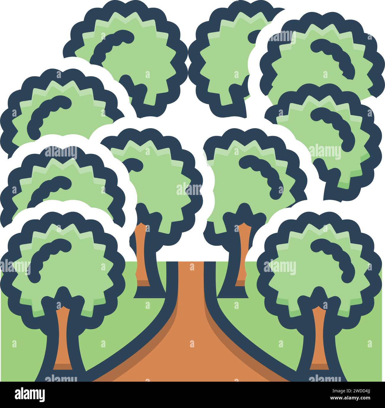 Icon for forest,jungle Stock Vector Image & Art - Alamy