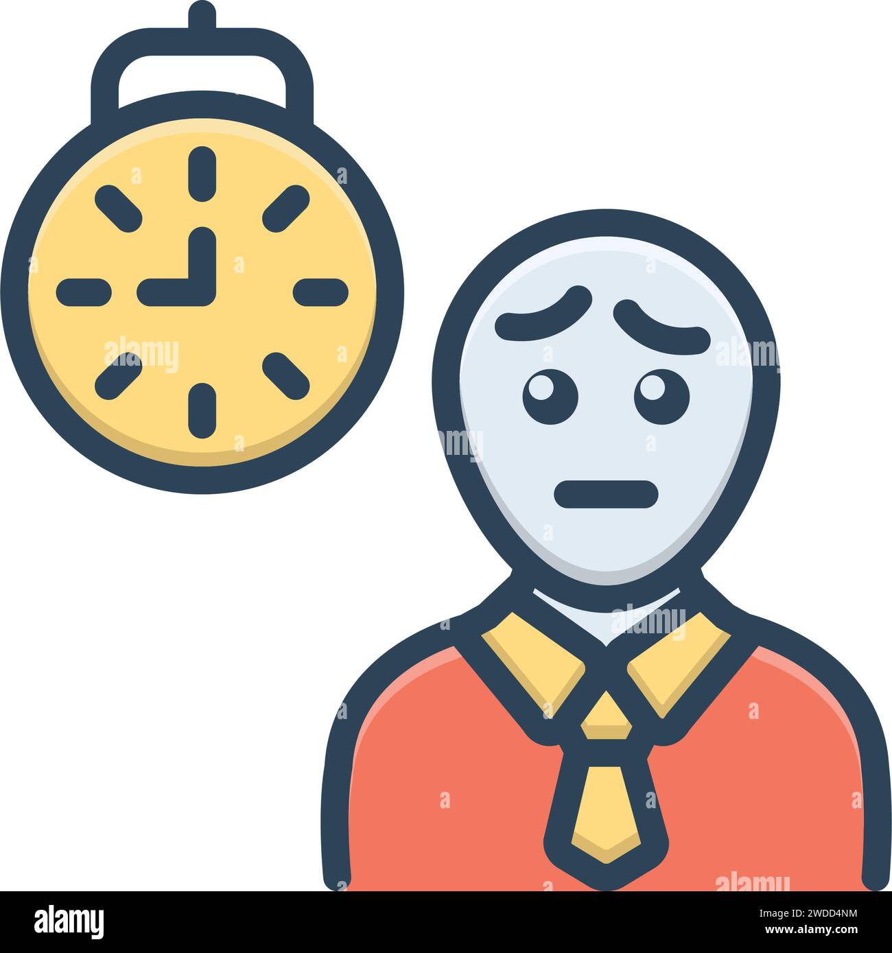Icon for waiting,expectation Stock Vector Image & Art - Alamy