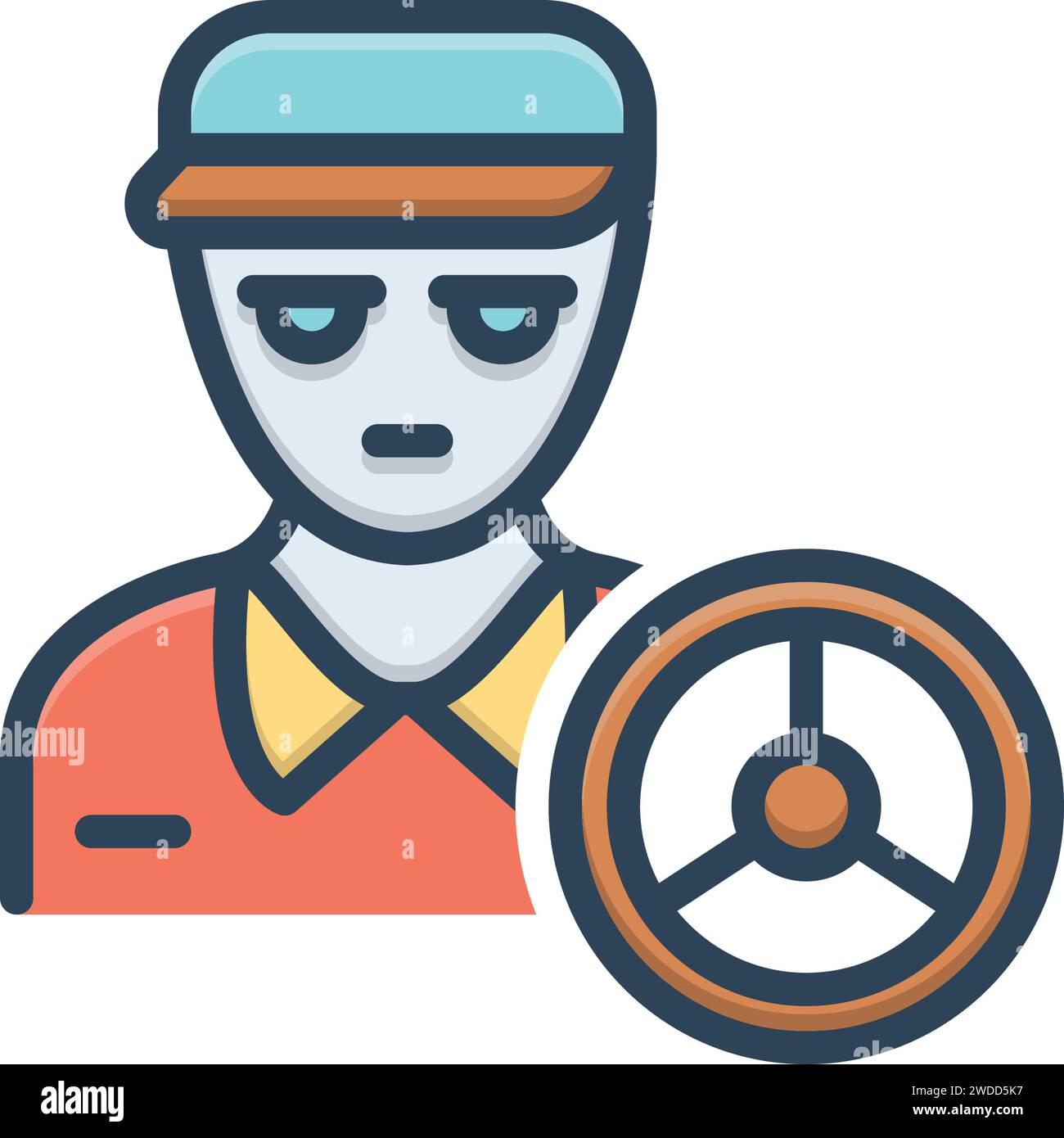 Icon for driver,chauffeur Stock Vector Image & Art - Alamy