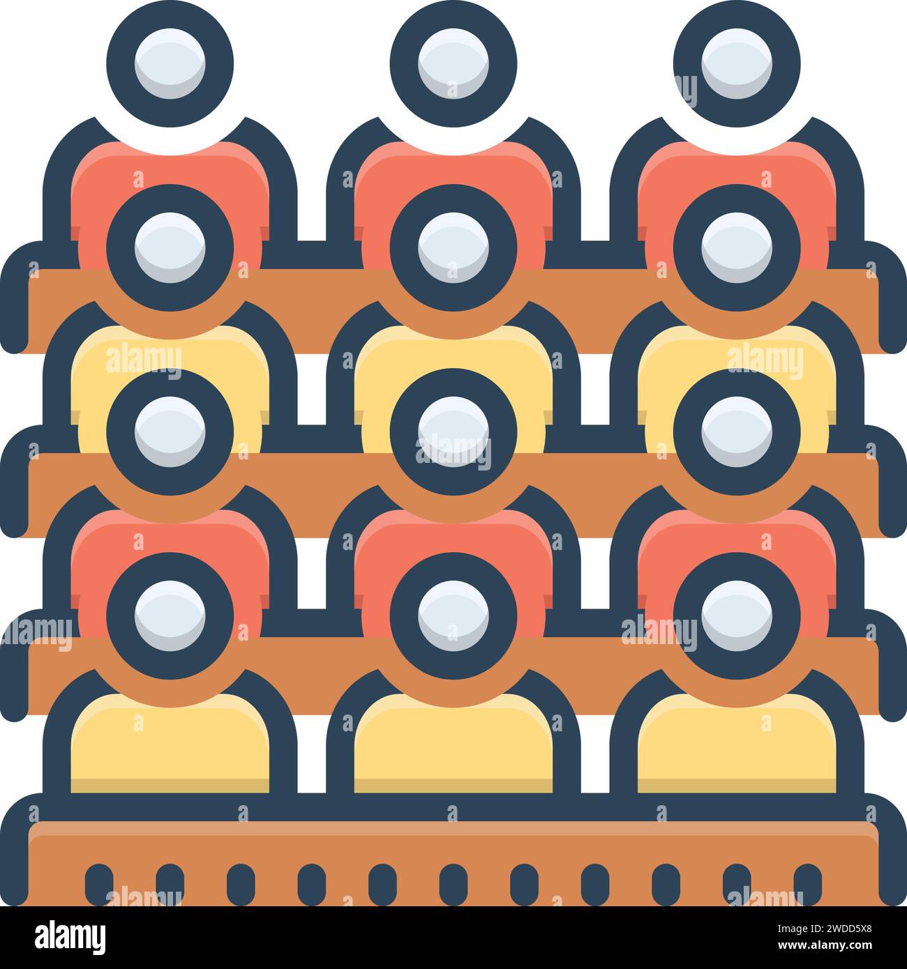 Icon for audience,viewer Stock Vector Image & Art - Alamy