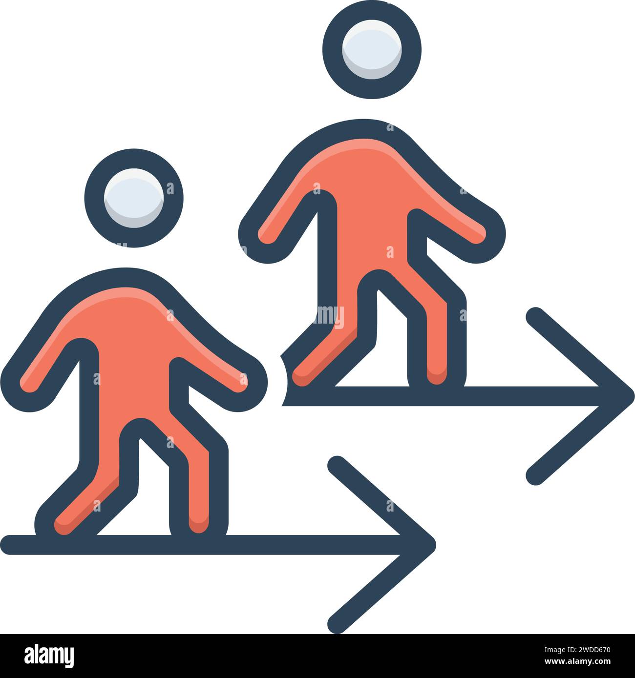 Go walk Stock Vector Images - Alamy