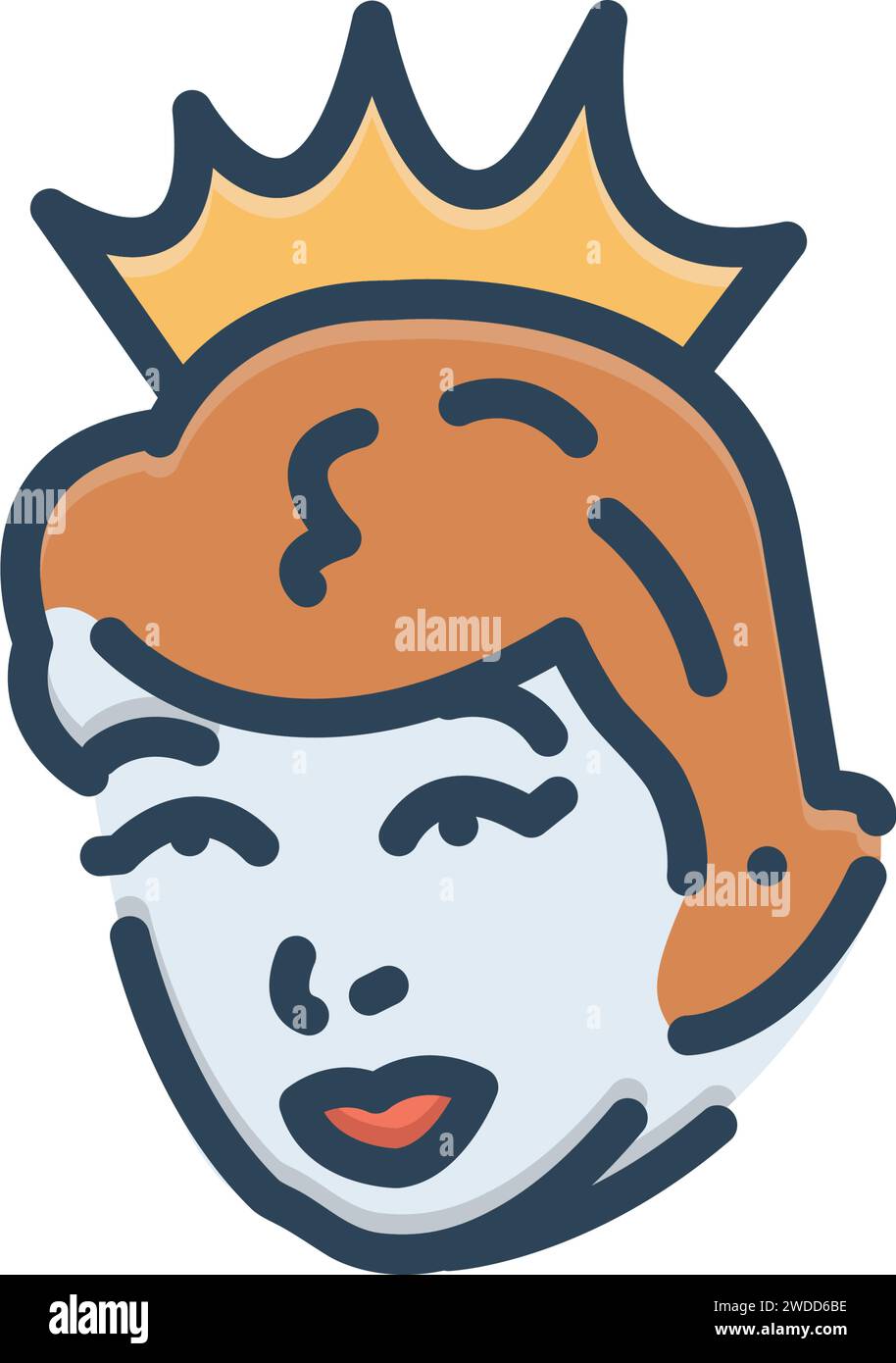 Icon for cinderella,girl Stock Vector Image & Art - Alamy