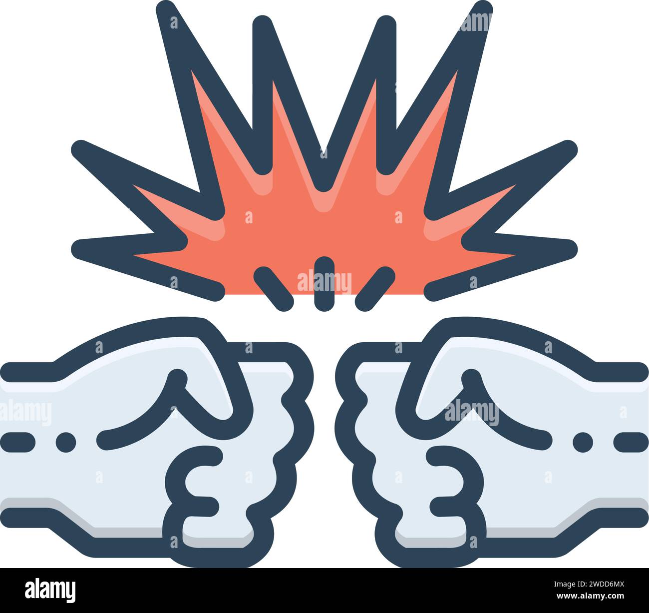 Icon for clash,struggle Stock Vector Image & Art - Alamy
