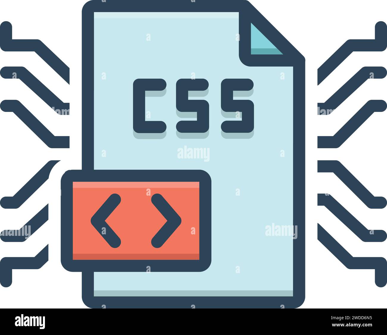 Icon for css,coding Stock Vector Image & Art - Alamy