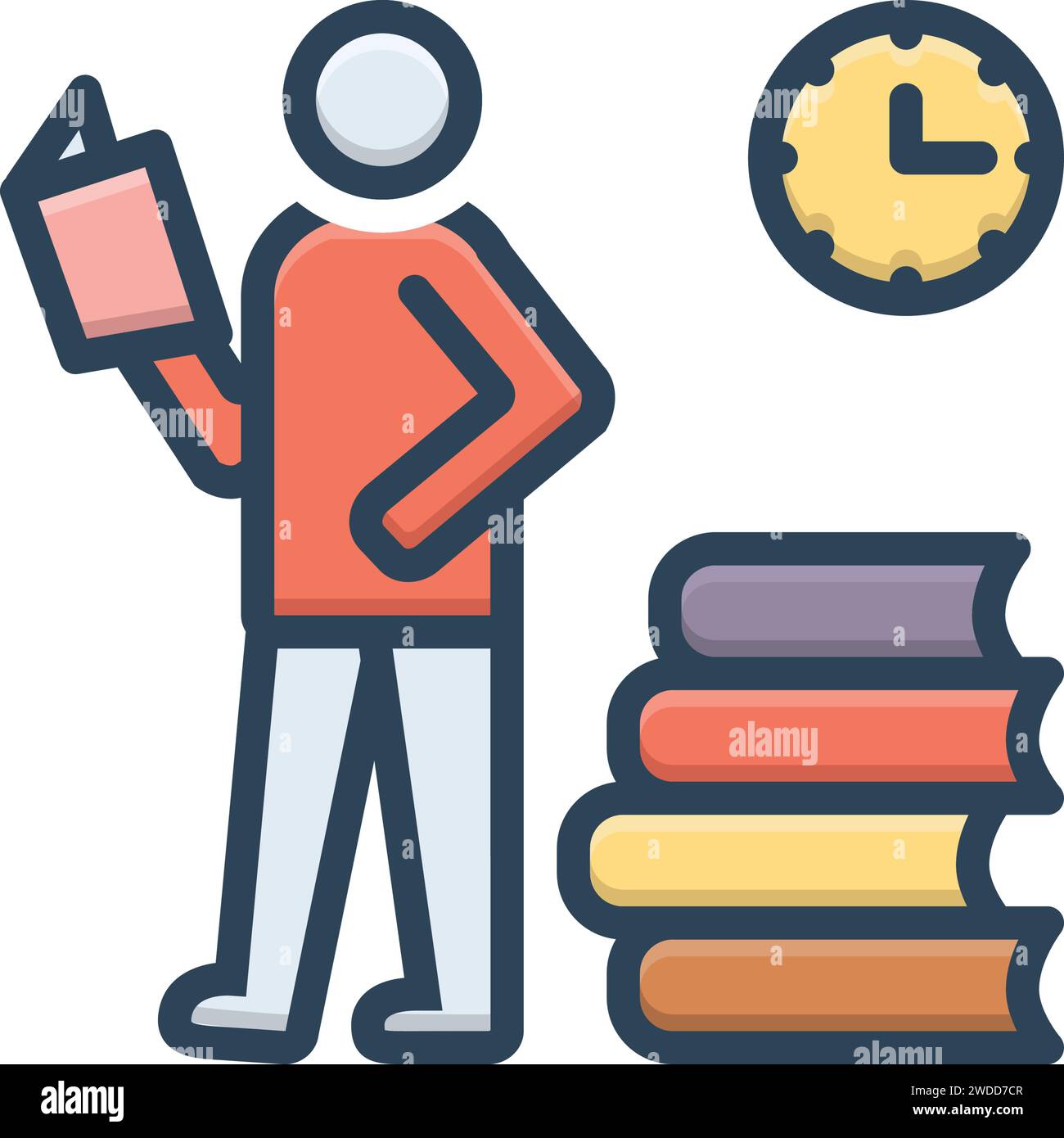 Cramming education Stock Vector Images - Alamy