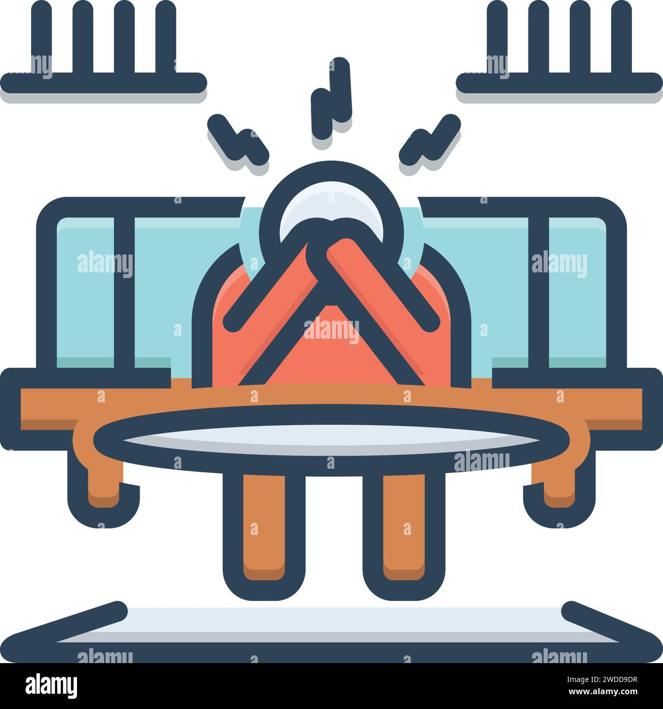 Discouraged vector vectors hi-res stock photography and images - Alamy