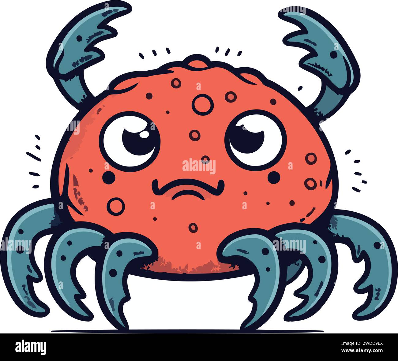 Crabbing vector vectors Stock Vector Images - Alamy