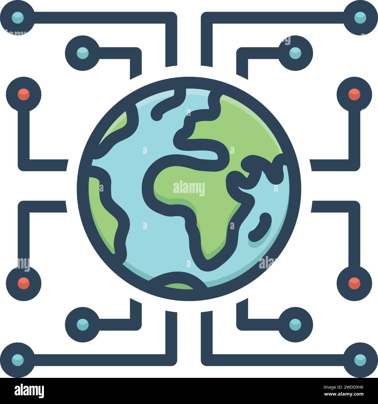 Digitization Stock Vector Images - Alamy