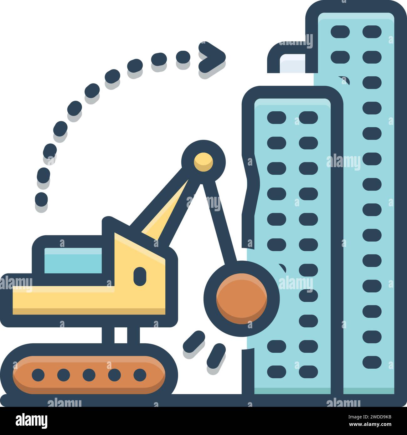 Icon for dismantling Stock Vector Image & Art - Alamy
