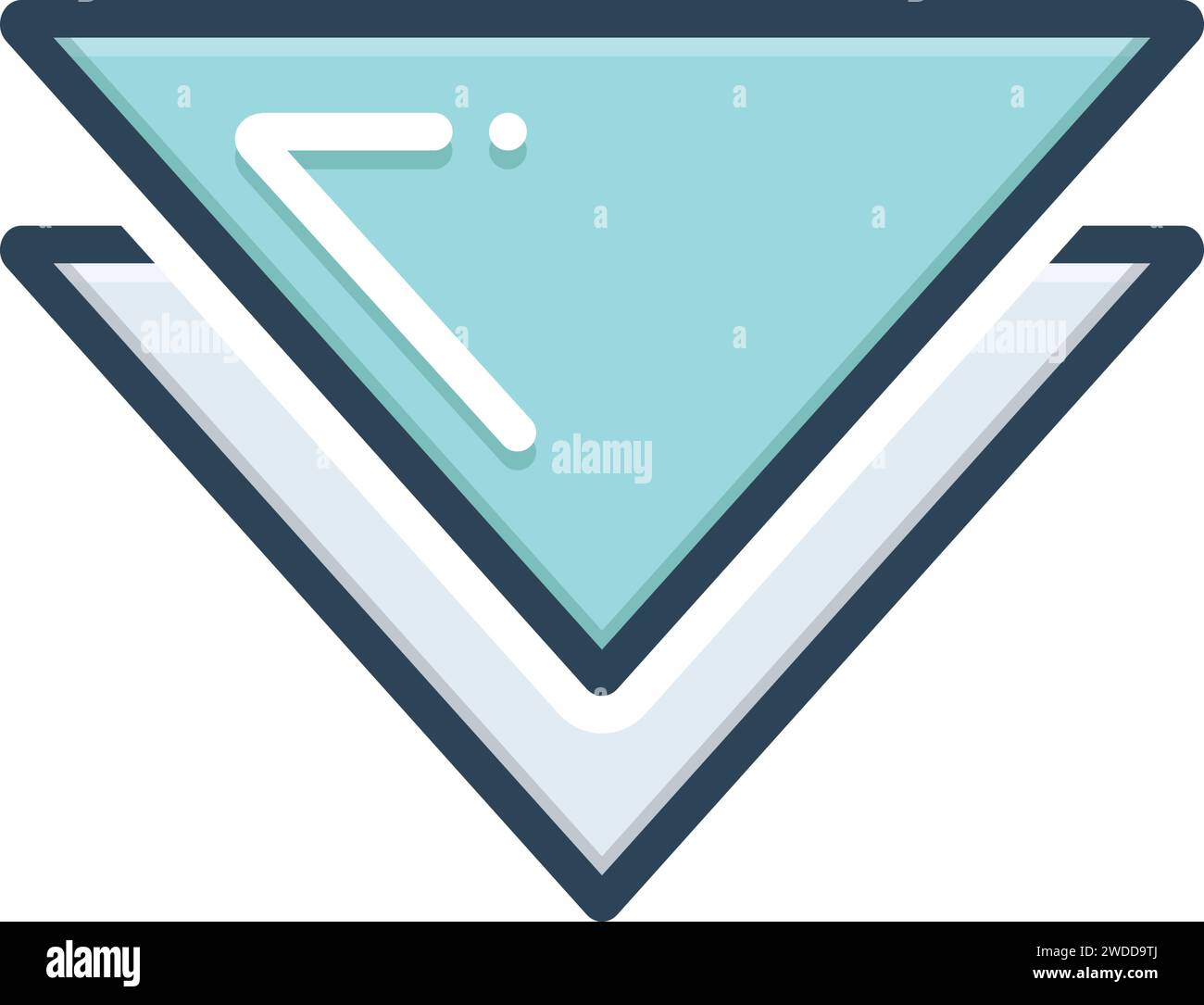 Icon for drill down Stock Vector Image & Art - Alamy