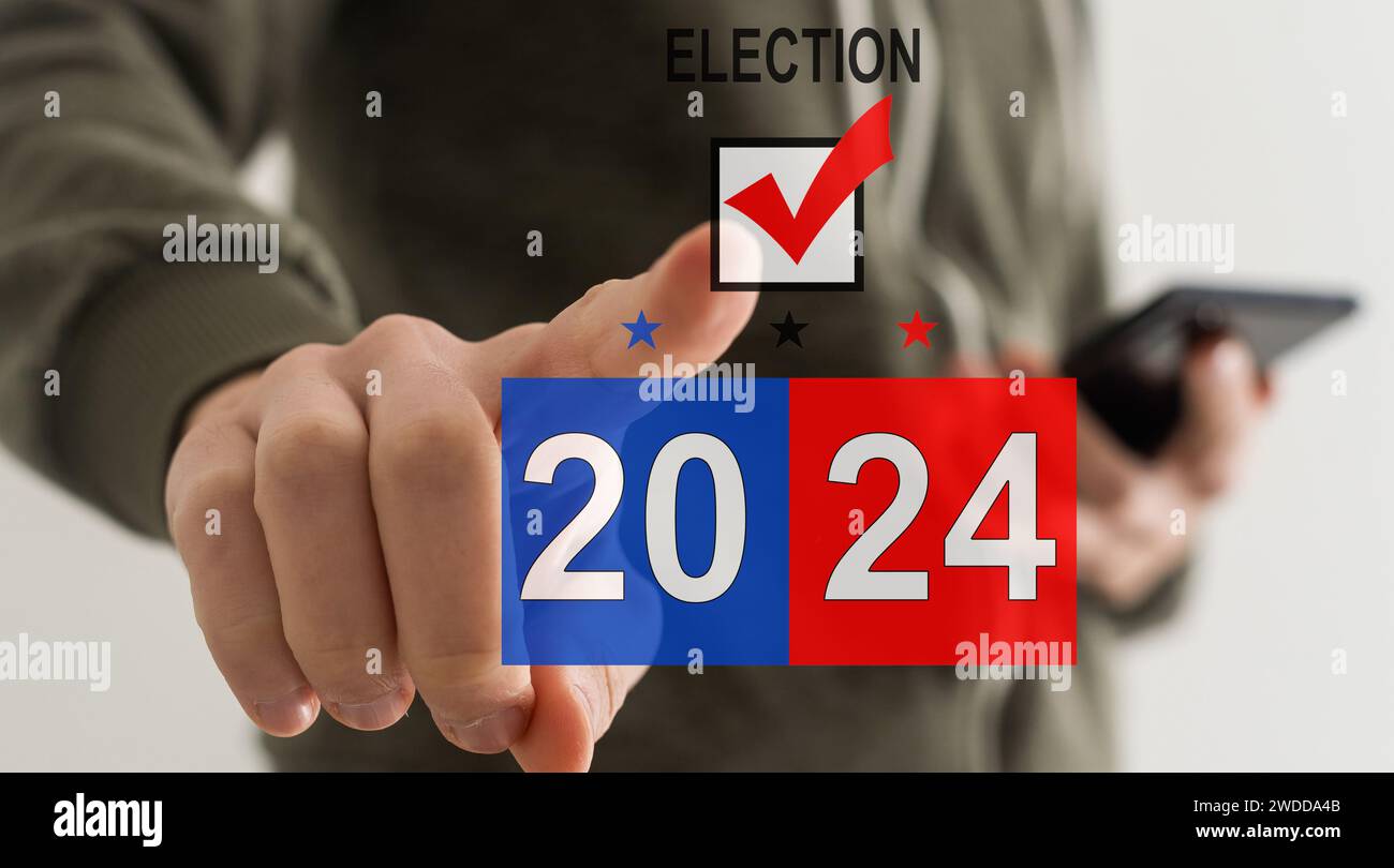 election day perfect for banners, pamphlets Stock Photo - Alamy