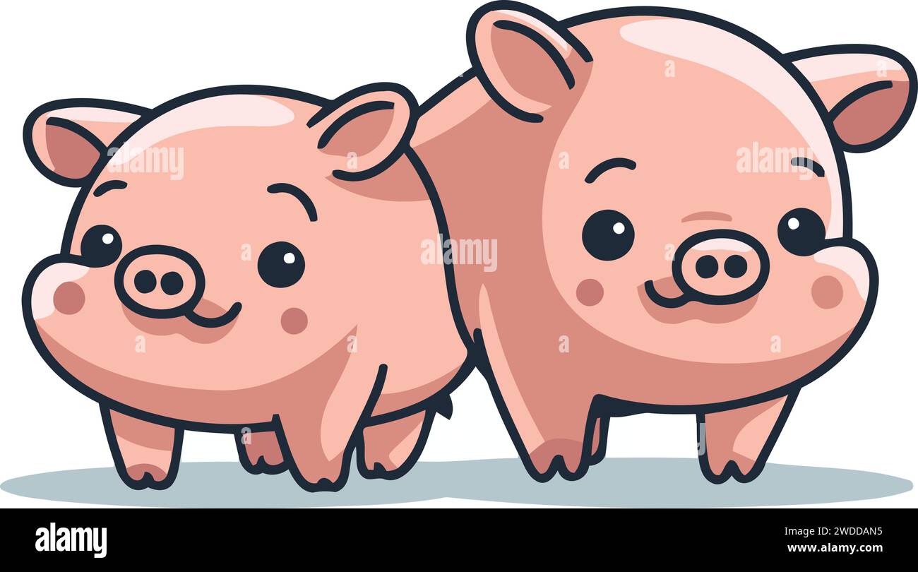 Porky pig cartoon Stock Vector Images - Alamy
