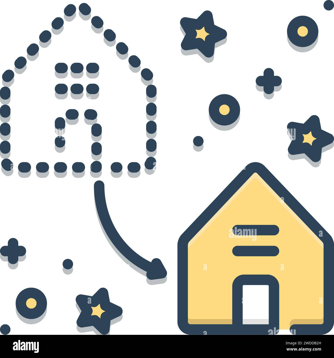 Icon for displacement Stock Vector Image & Art - Alamy