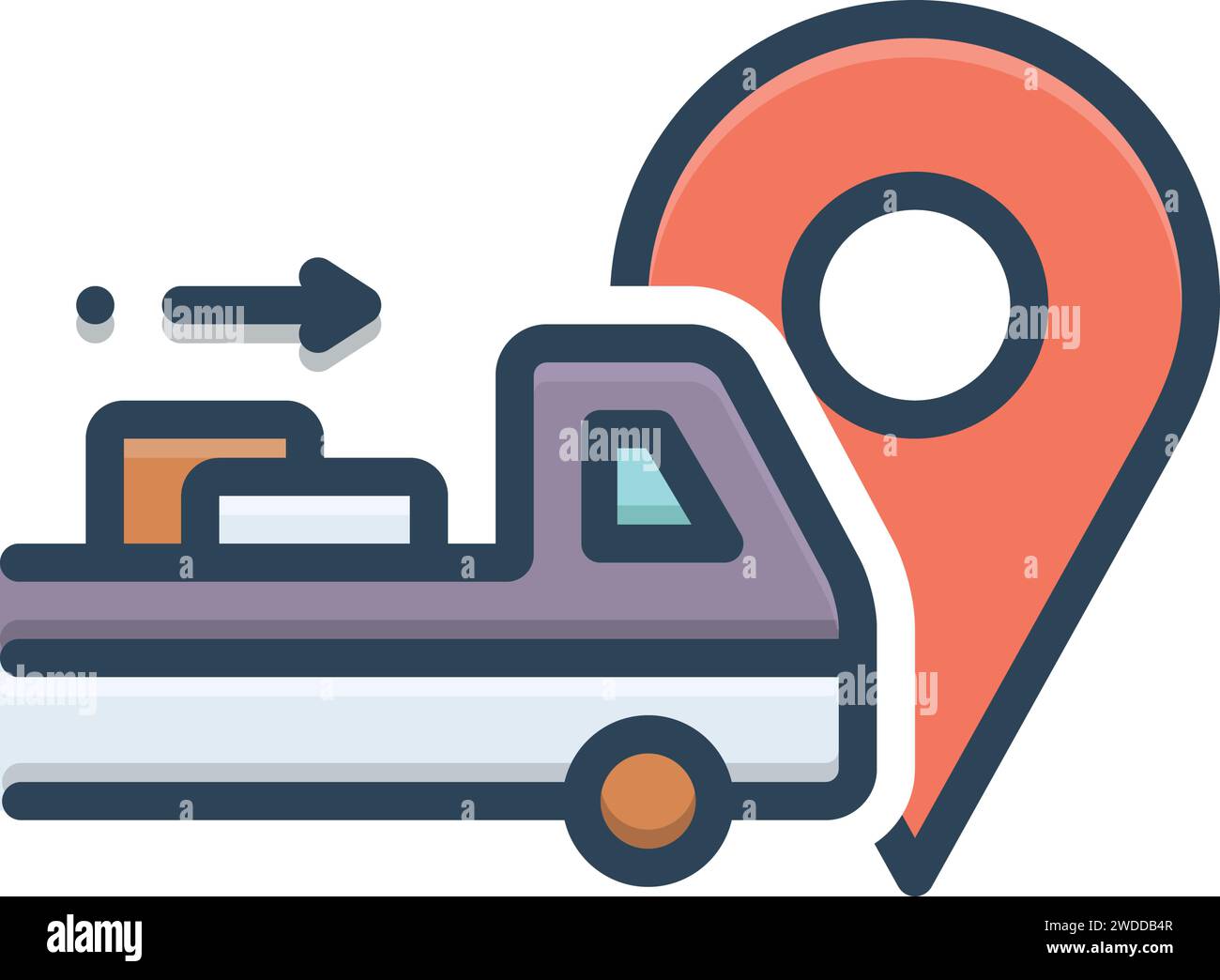 Icon for dispatching Stock Vector Image & Art - Alamy