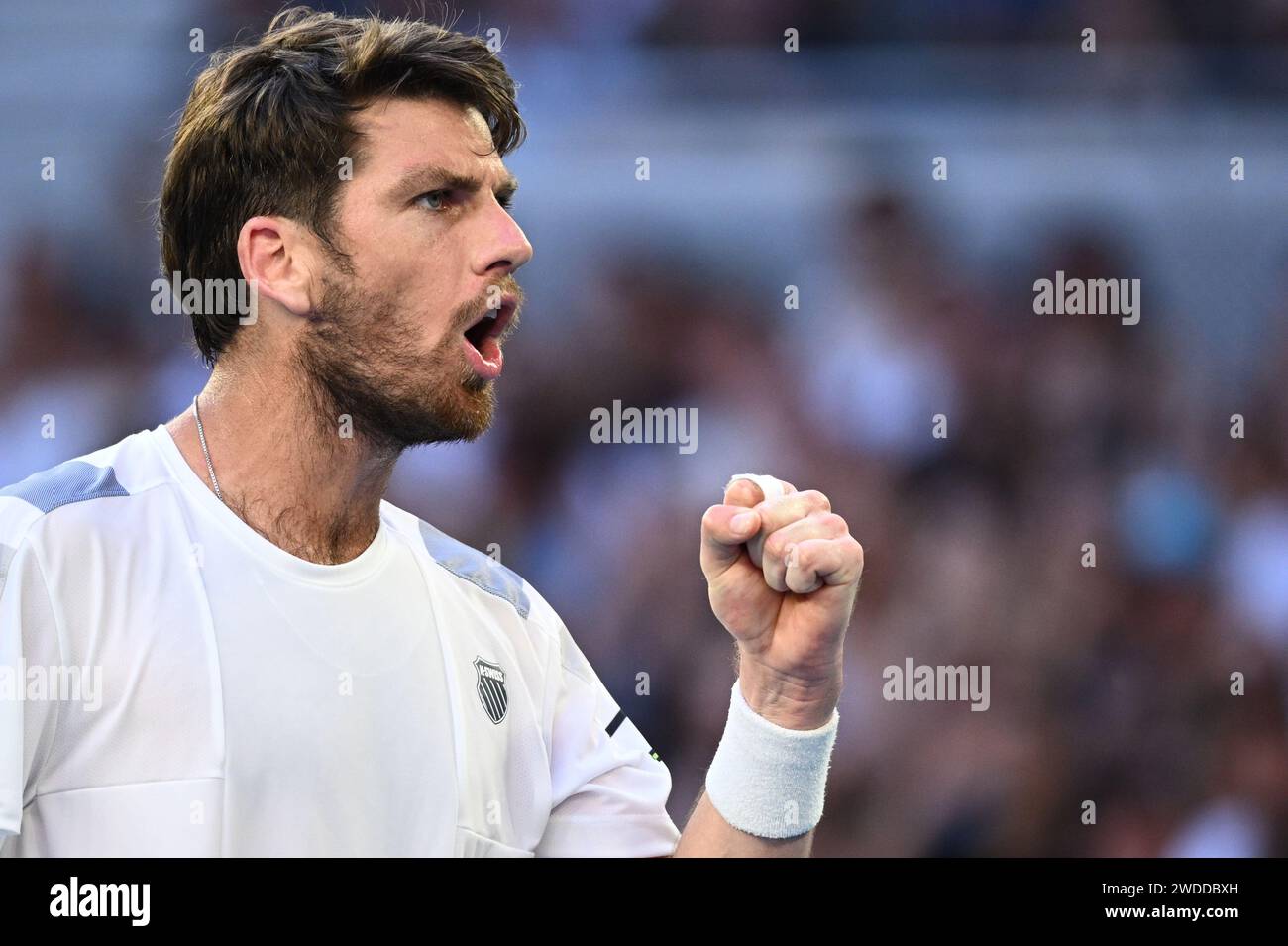 Melbourne, Australia. 20th Jan, 2024. Cameron Norrie of the United ...