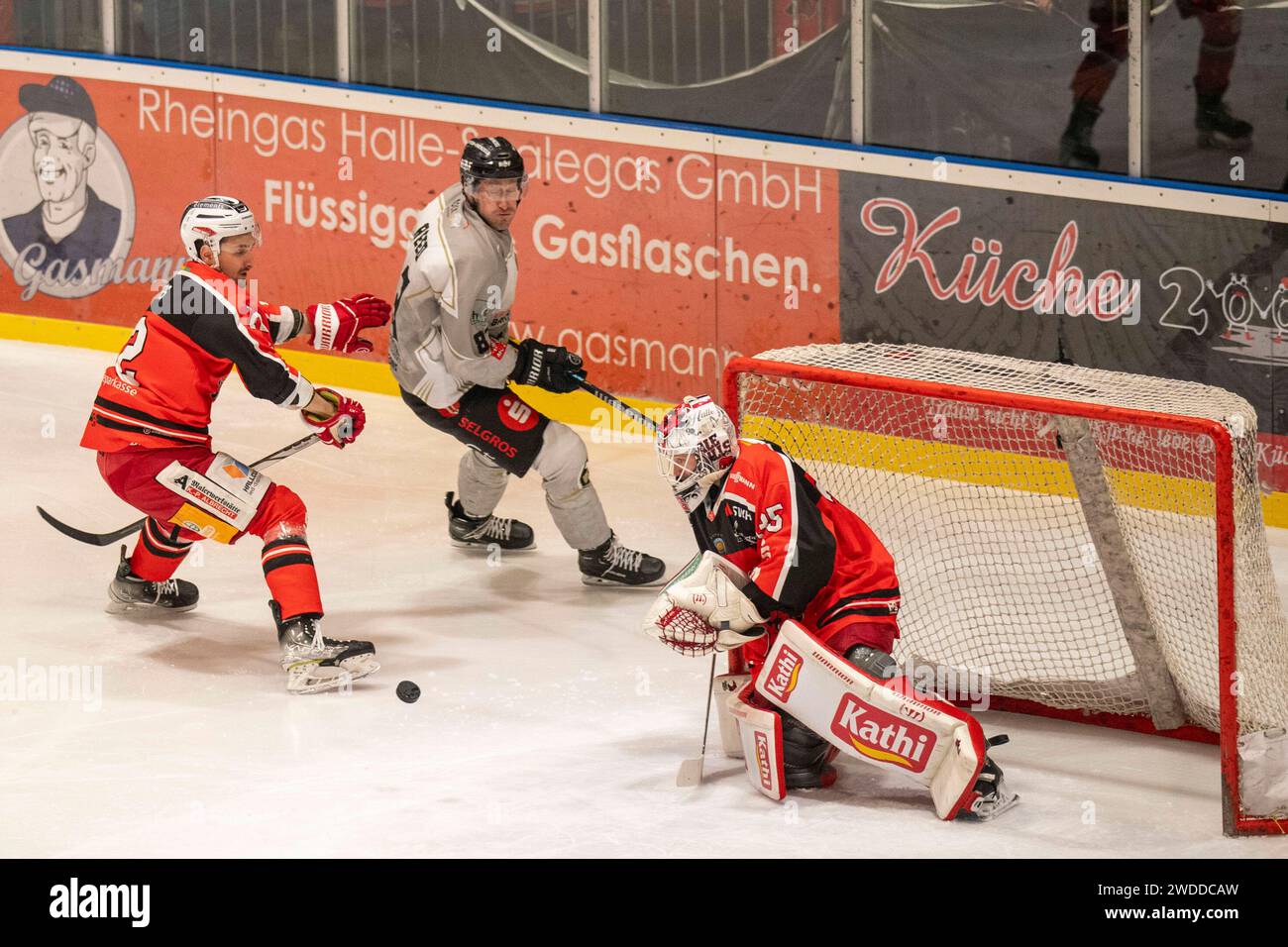 Halle, Deutschland. 19th Jan, 2024. Halle, Deutschland 19. Januar 2024 ...