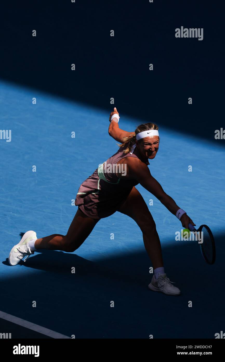 Melbourne, Victoria, Australia. 20th Jan, 2024. MELBOURNE, AUSTRALIA - JANUARY 20: Victoria ...