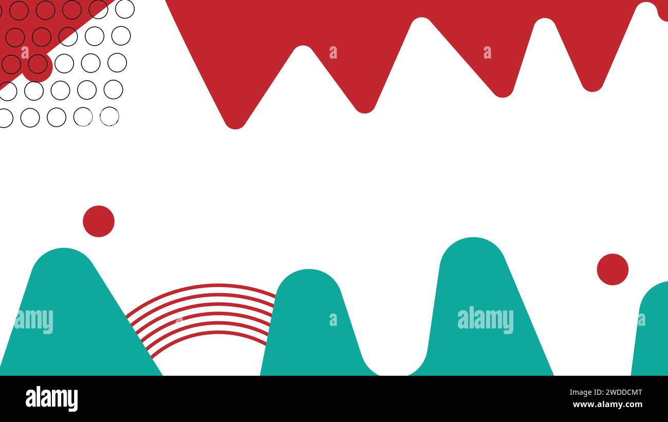 Abstract pop art background with wave patterns and twisting dots ...