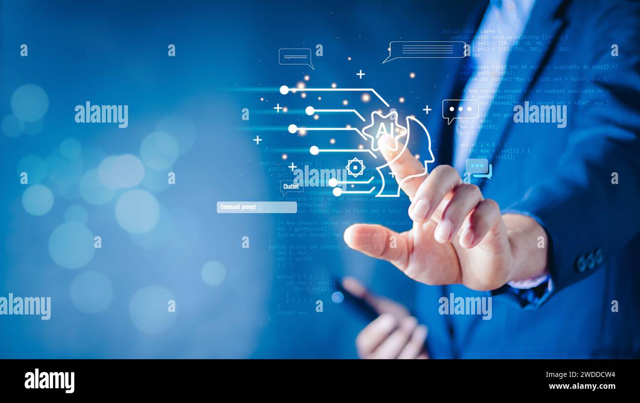 AI, Artificial Intelligence, technology smart robot AI, artificial ...