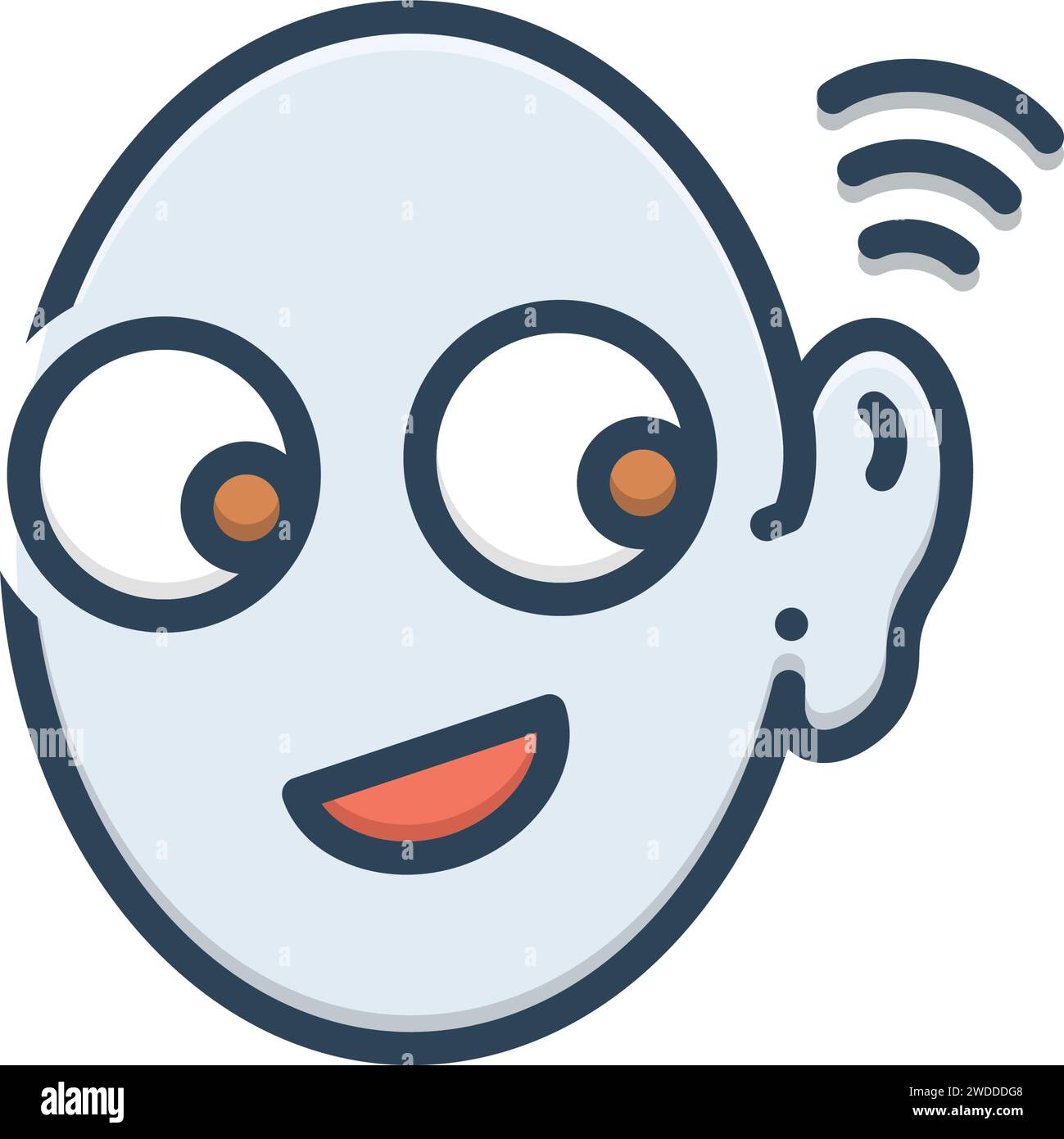 Icon for eavesdropper Stock Vector Image & Art - Alamy