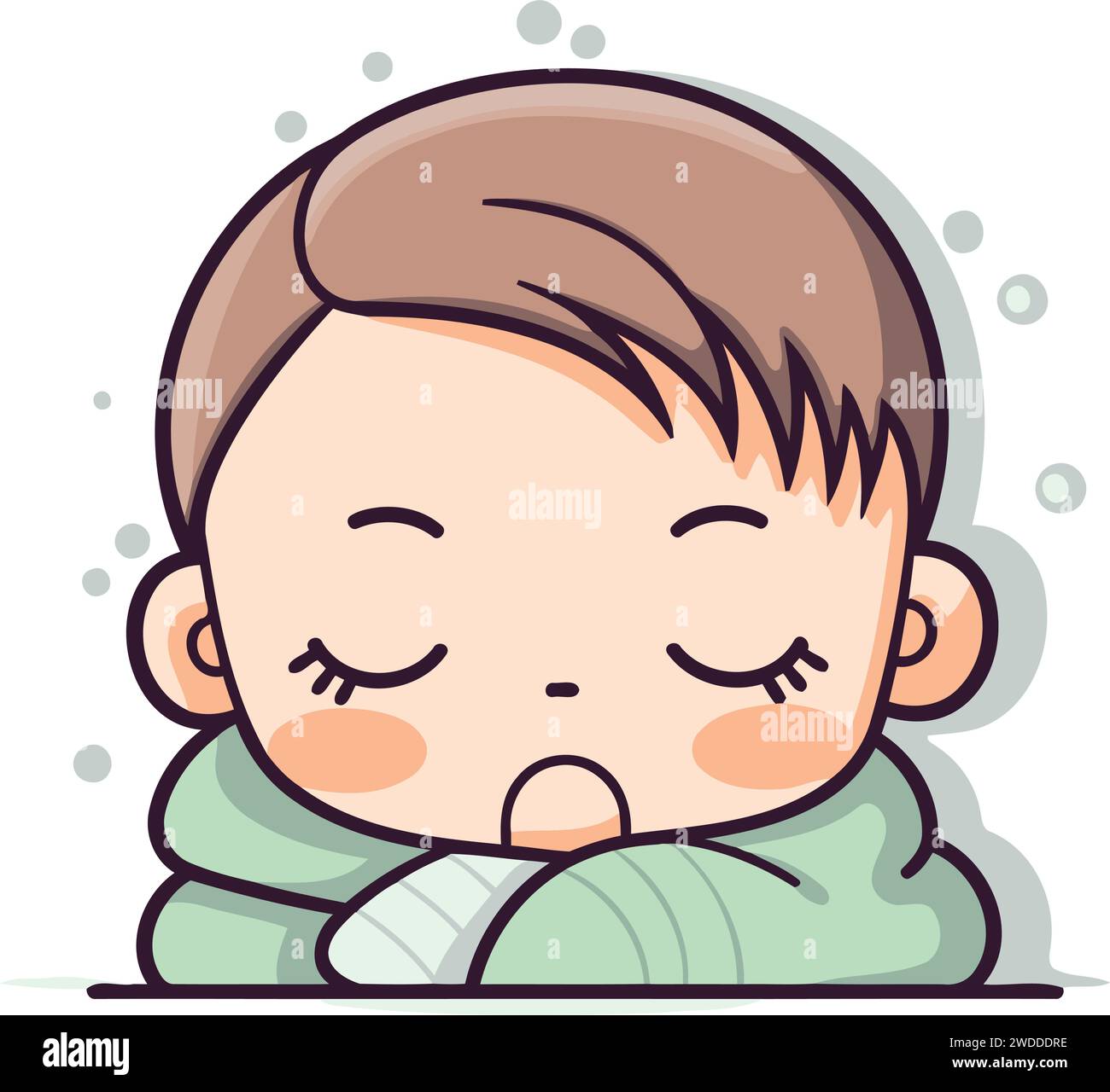 Cartoon crying baby Stock Vector Images - Alamy
