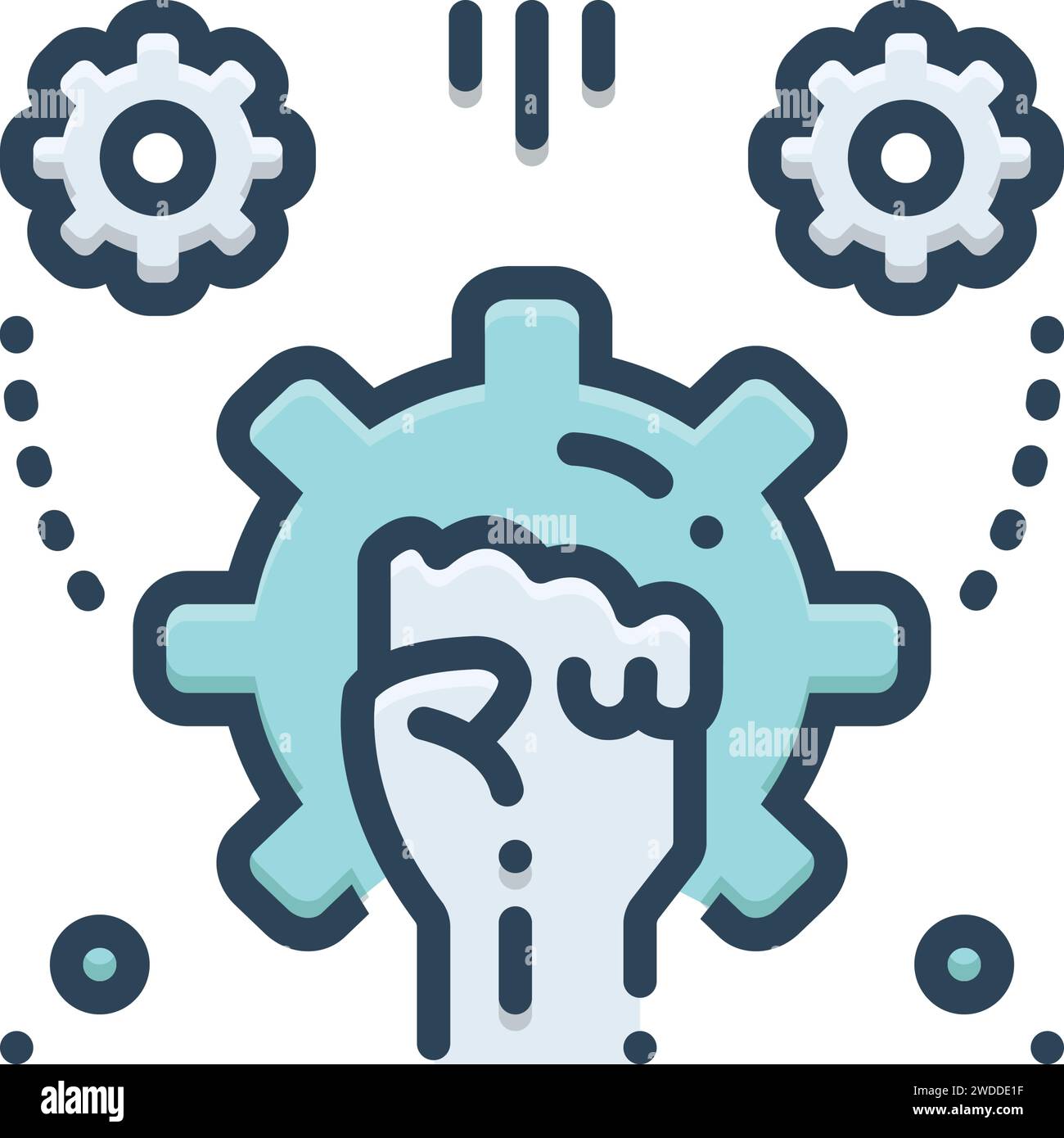 Empowering icon Stock Vector Images - Alamy