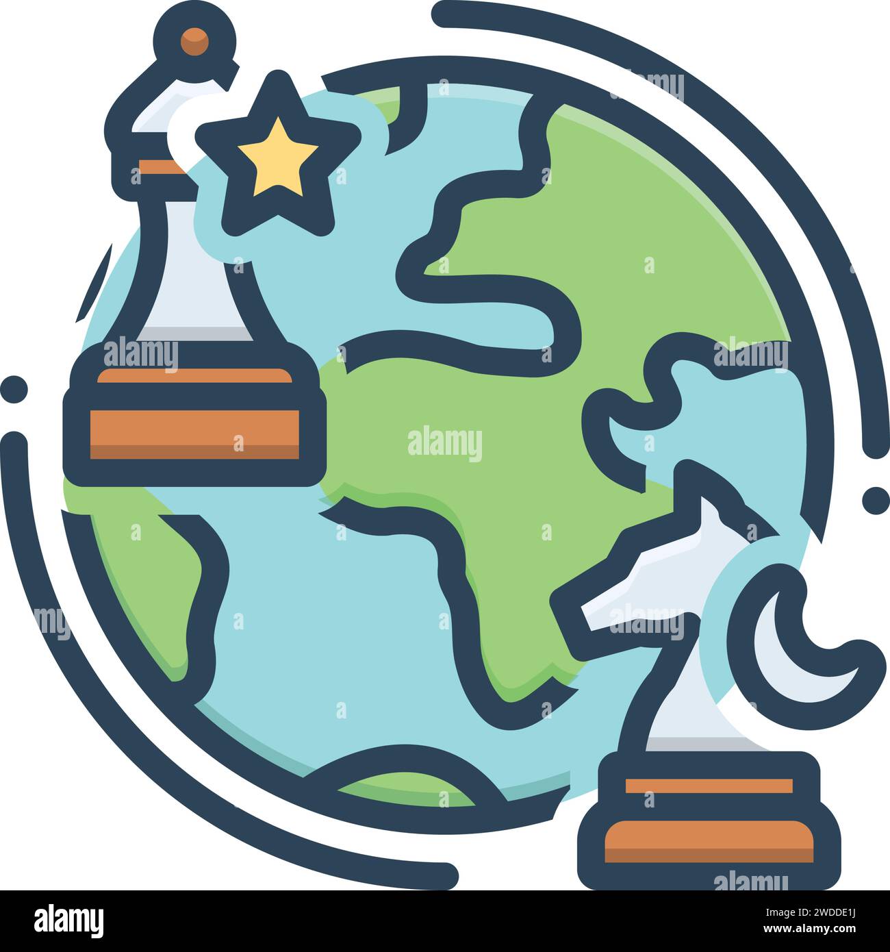 Geopolitics vector vectors hi-res stock photography and images - Alamy