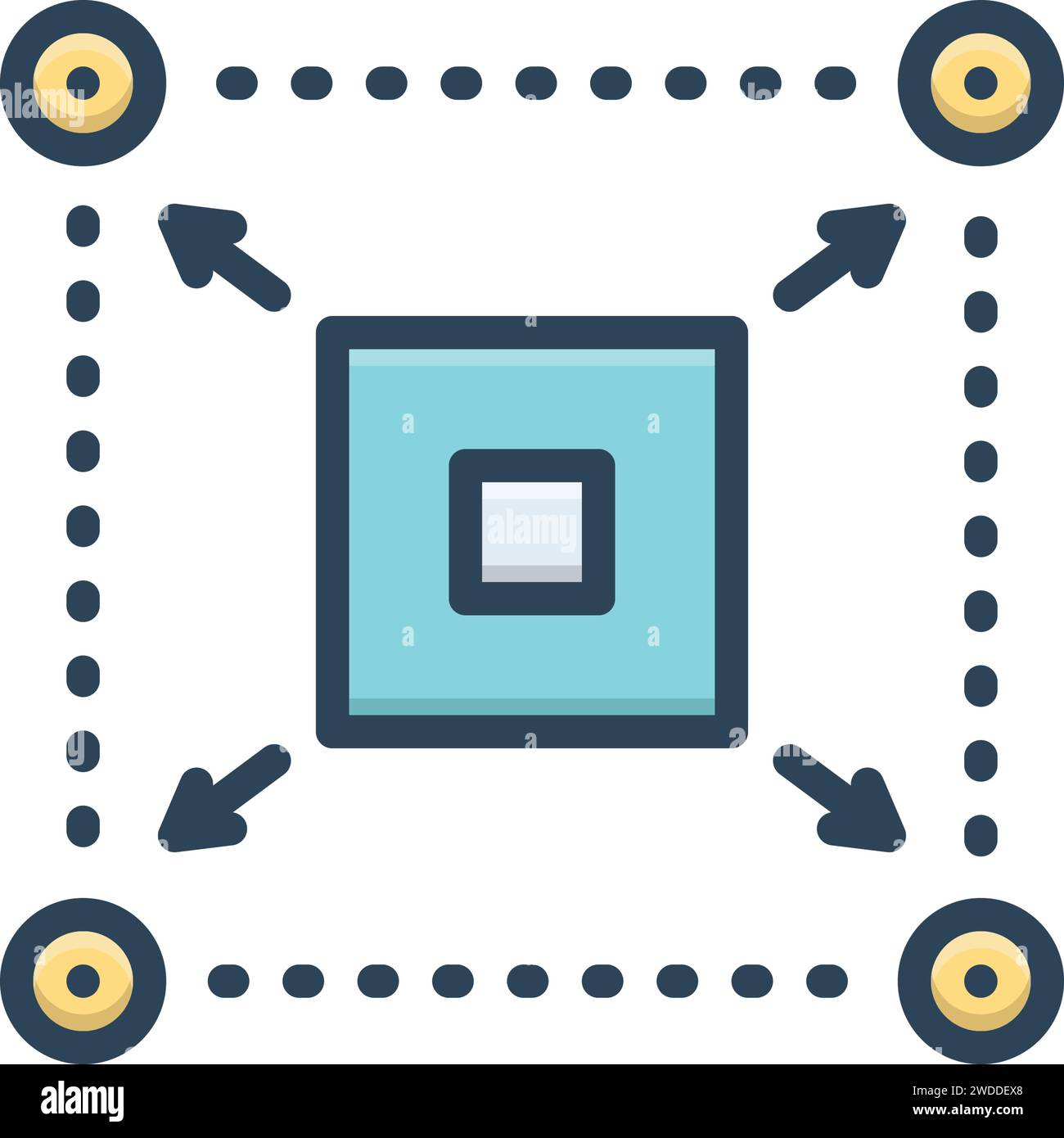 Icon for expandable Stock Vector Image & Art - Alamy