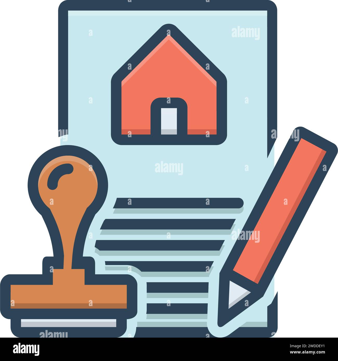 Icon for formalities Stock Vector Image & Art - Alamy