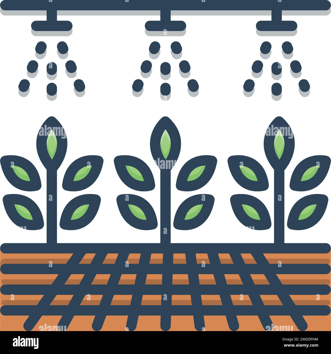 Hydroponic vector vectors Stock Vector Images - Alamy