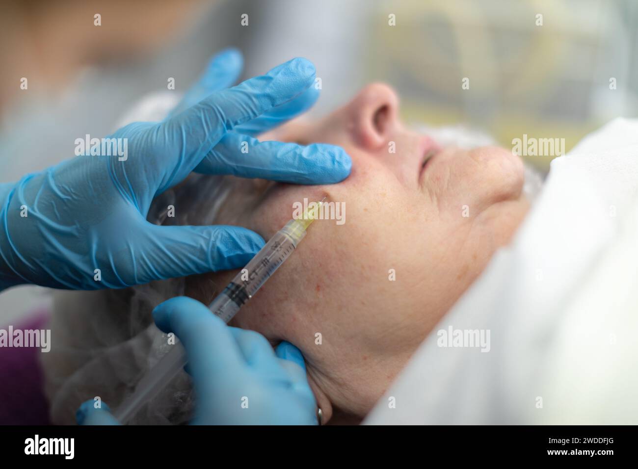 A medical procedure performed under sterile conditions Stock Photo - Alamy
