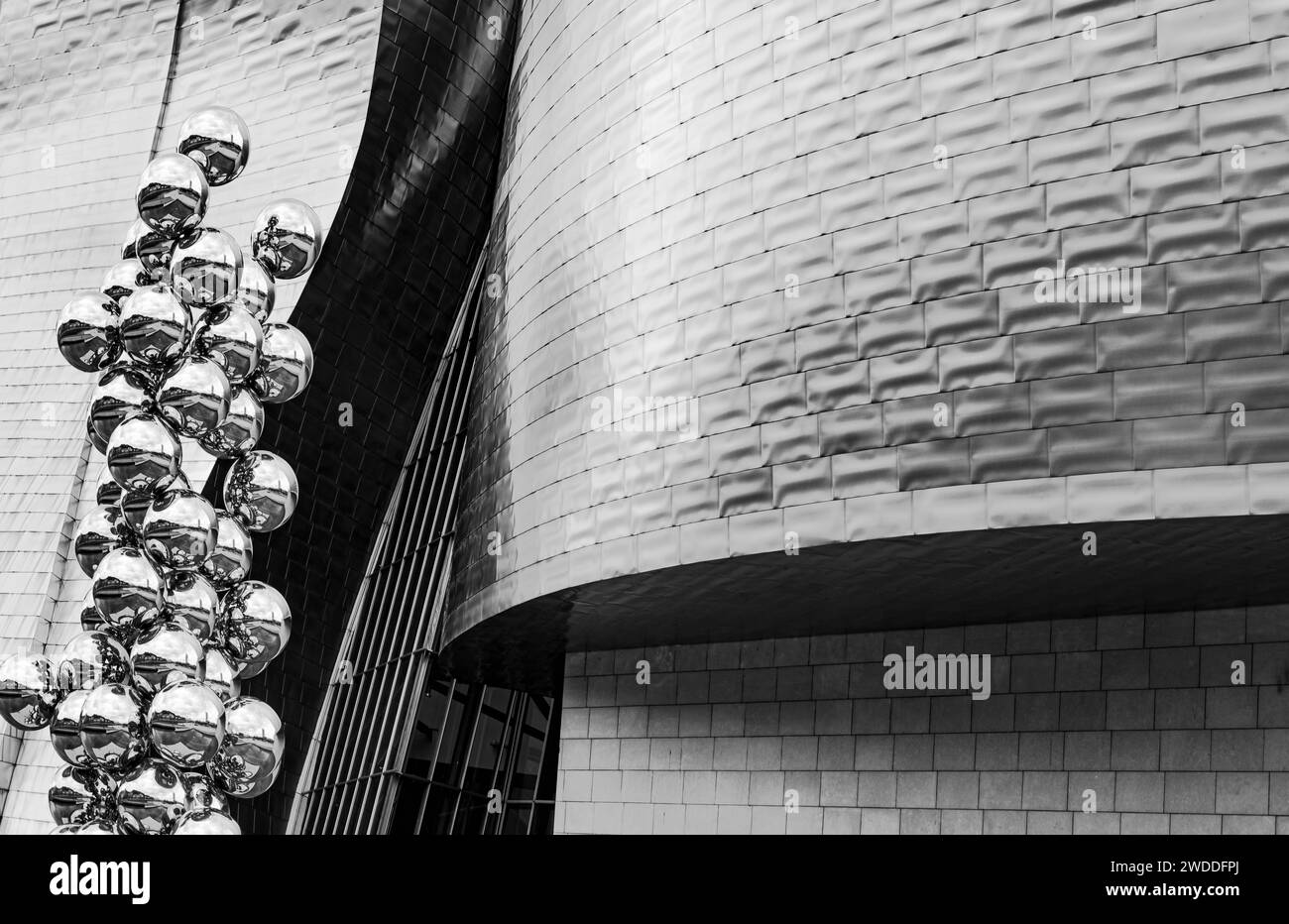 Guggenheim Museum Bilbao, in Bilbao, Basque Country, Spain Stock Photo ...