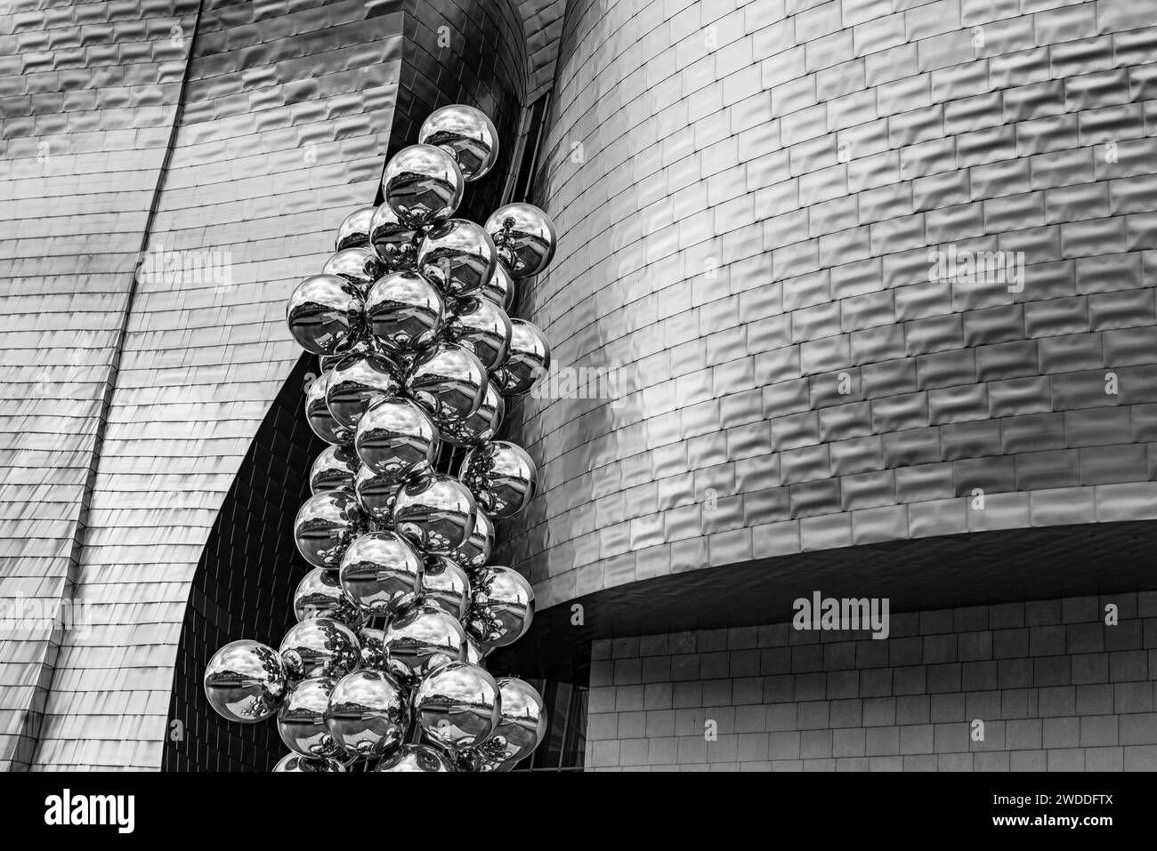 Guggenheim Museum Bilbao, in Bilbao, Basque Country, Spain Stock Photo ...