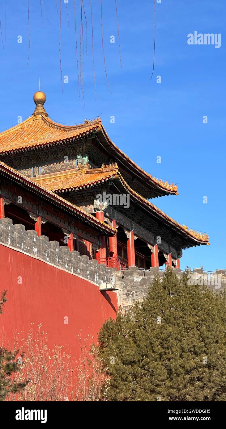 This vibrant image showcases a stunning architectural structure adorned ...