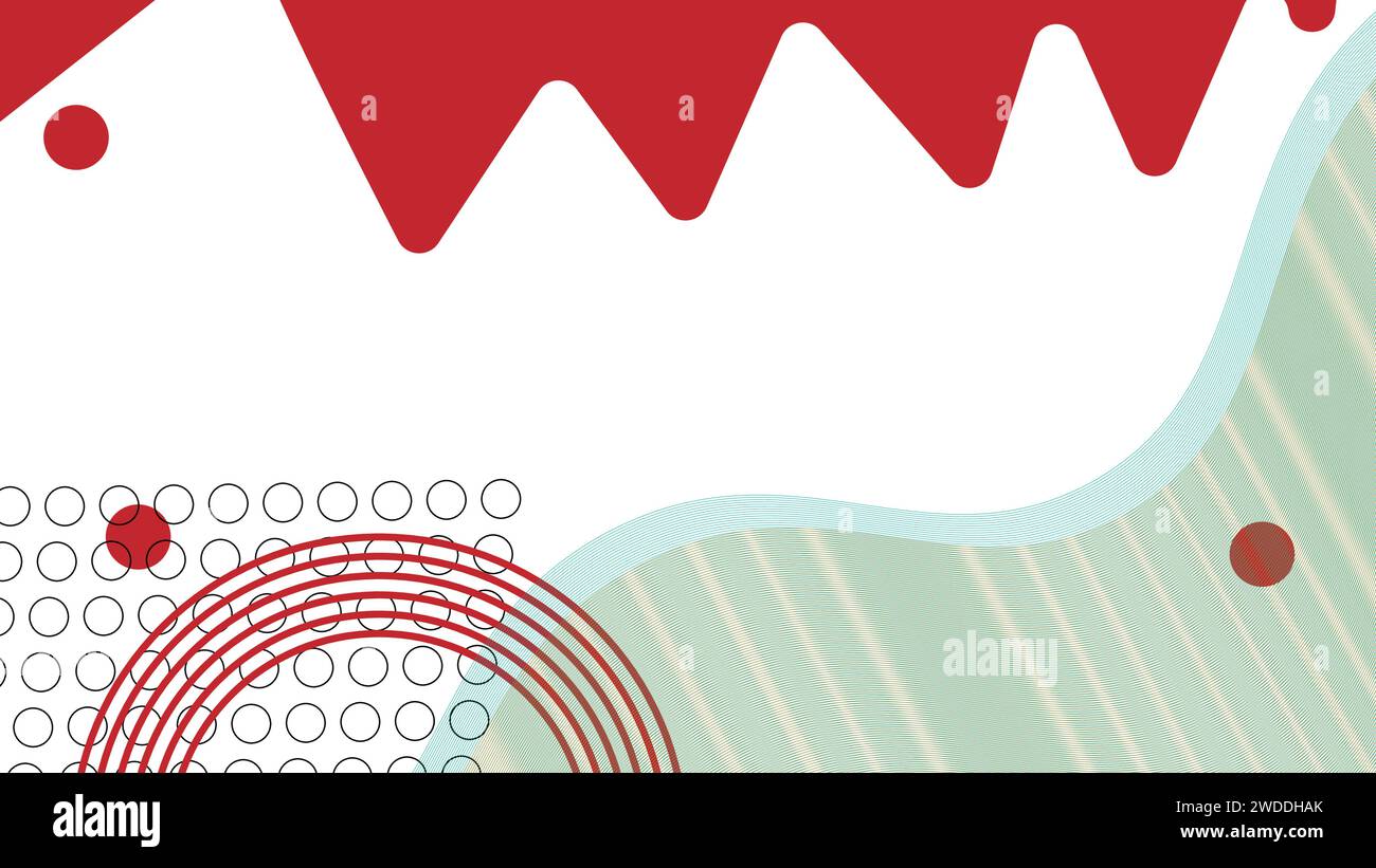 Abstract pop art background with wave patterns and twisting dots ...