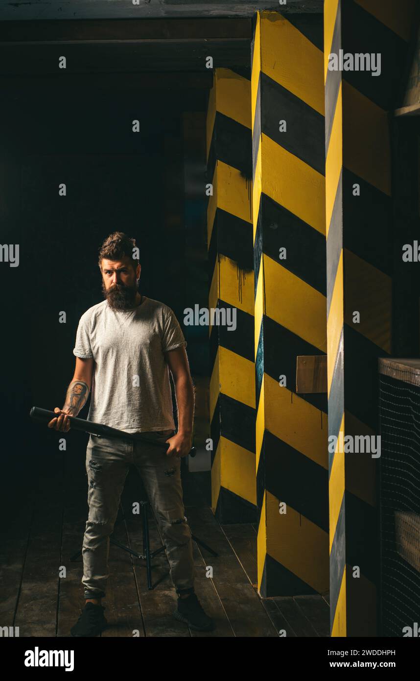 Baseball bat swing dangerous hi-res stock photography and images - Alamy
