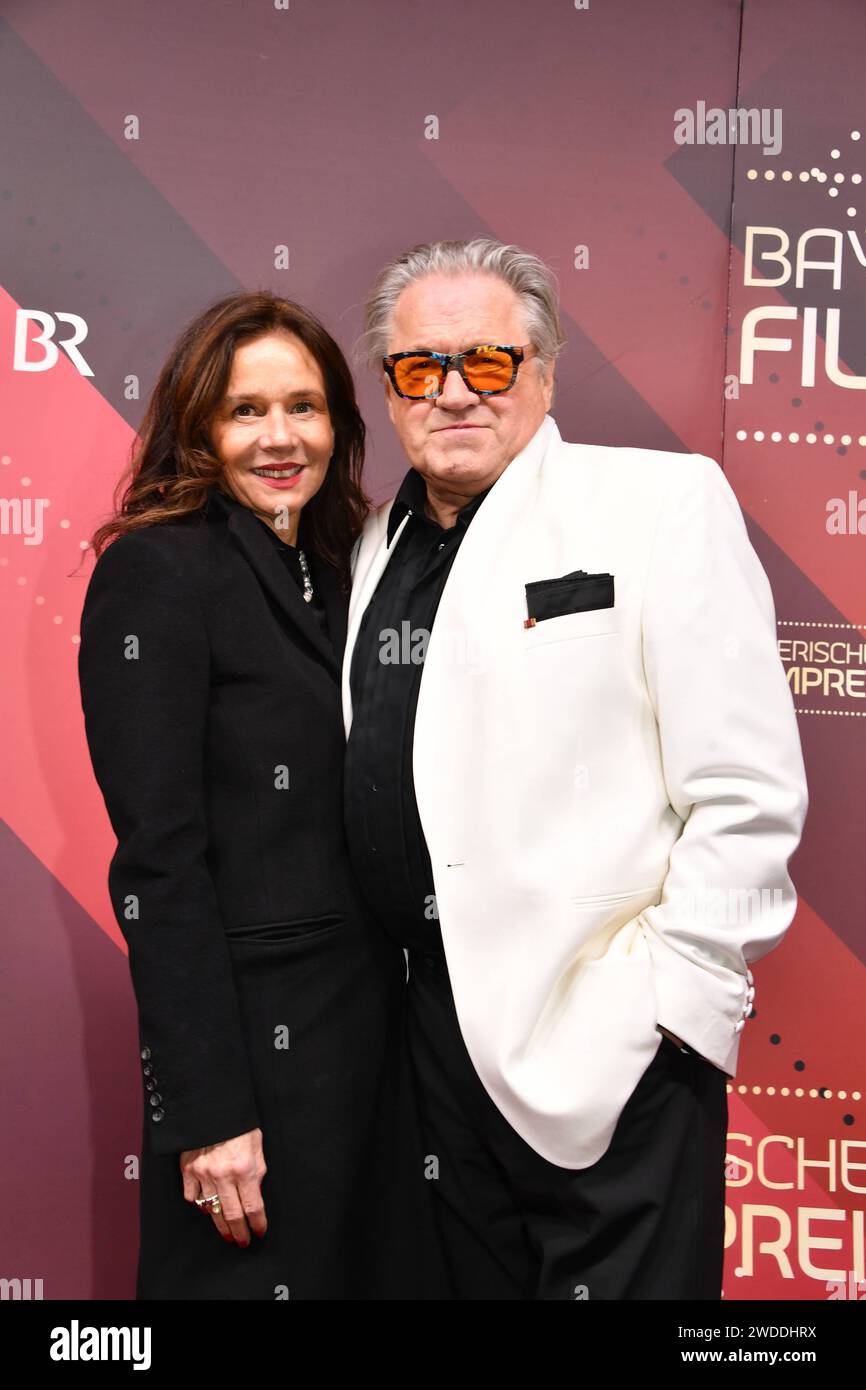 Michael Brandner mit Ehefrau / Verleihung des Bayerischen Filmpreis ...