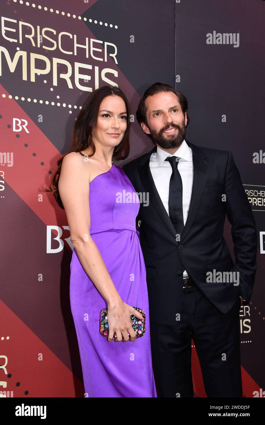 Quirin Berg mit Begleitung / Verleihung des Bayerischen Filmpreis ...