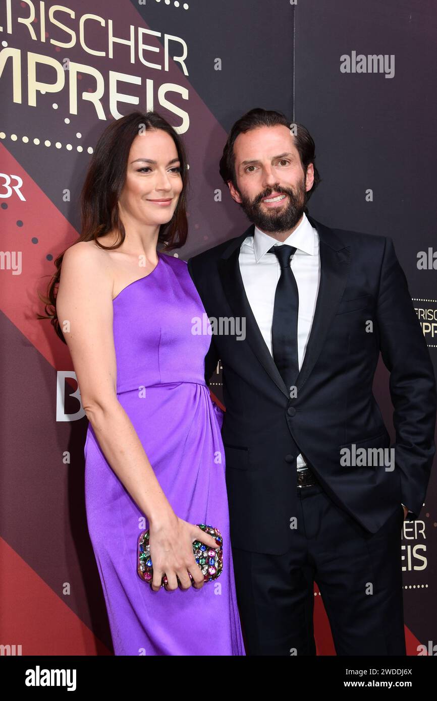 Quirin Berg mit Begleitung / Verleihung des Bayerischen Filmpreis ...