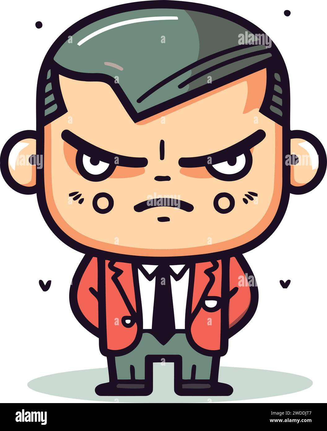 Angry failure Stock Vector Images - Alamy