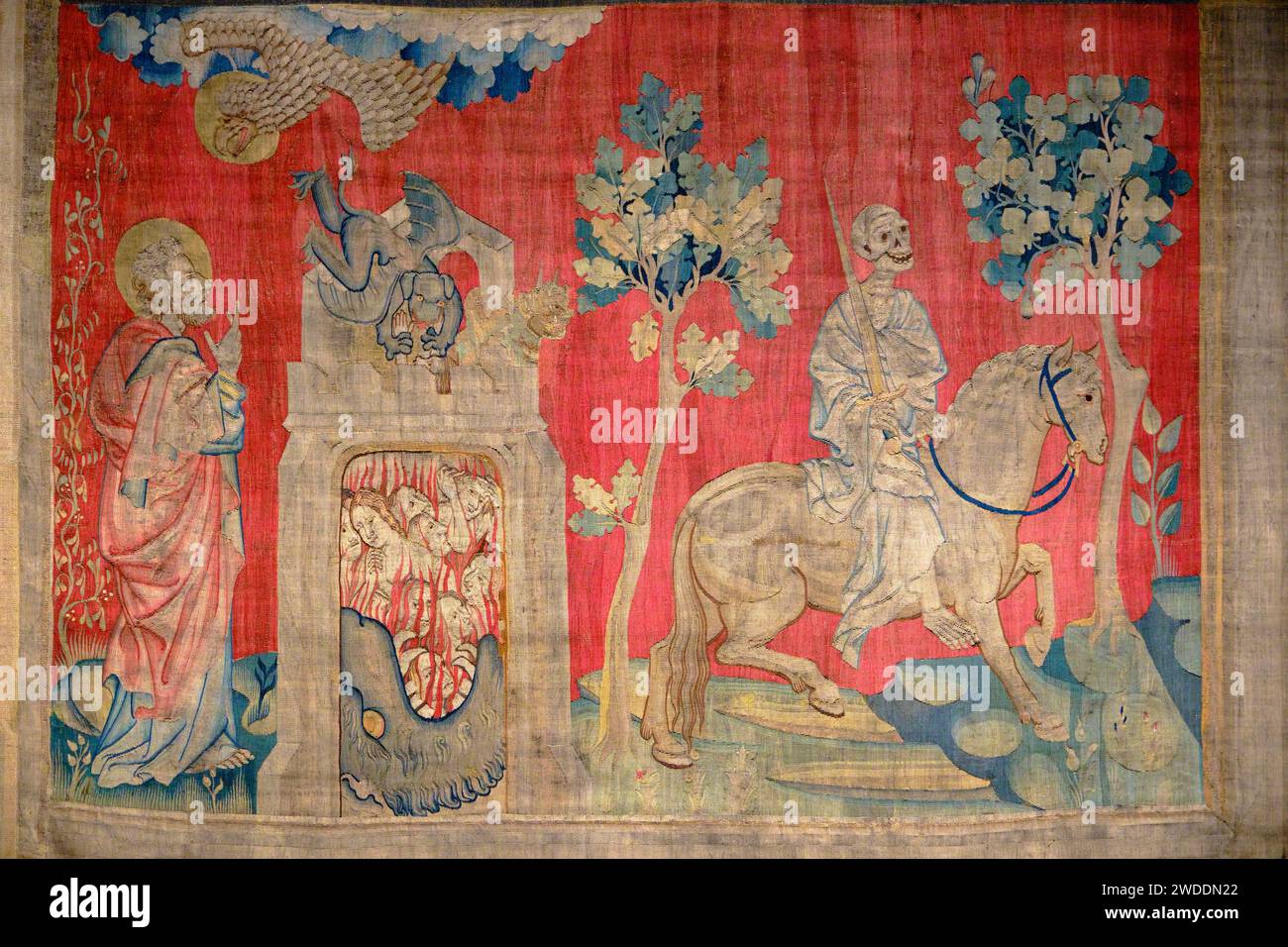 France, Maine-et-Loire, Angers, the castle of the Dukes of Anjou, the ...