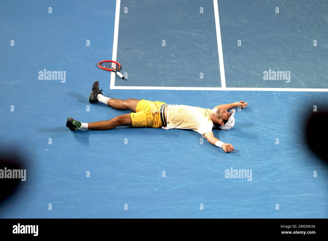 Melbourne, Australia, 20th Jan, 2024. Tennis player Nuno Borges from ...