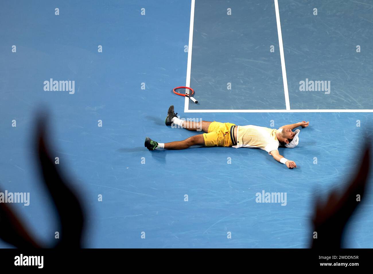 Melbourne, Australia, 20th Jan, 2024. Tennis player Nuno Borges from ...