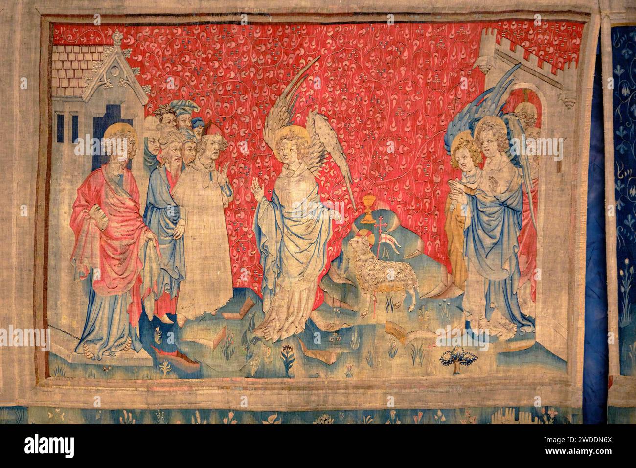 France, Maine-et-Loire, Angers, the castle of the Dukes of Anjou, the ...