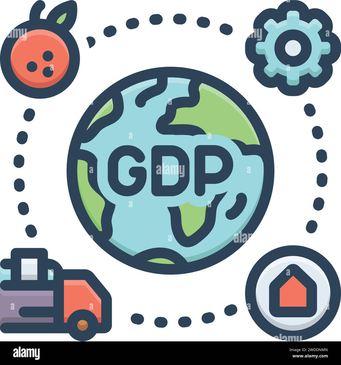 Gdp logo Stock Vector Images - Alamy