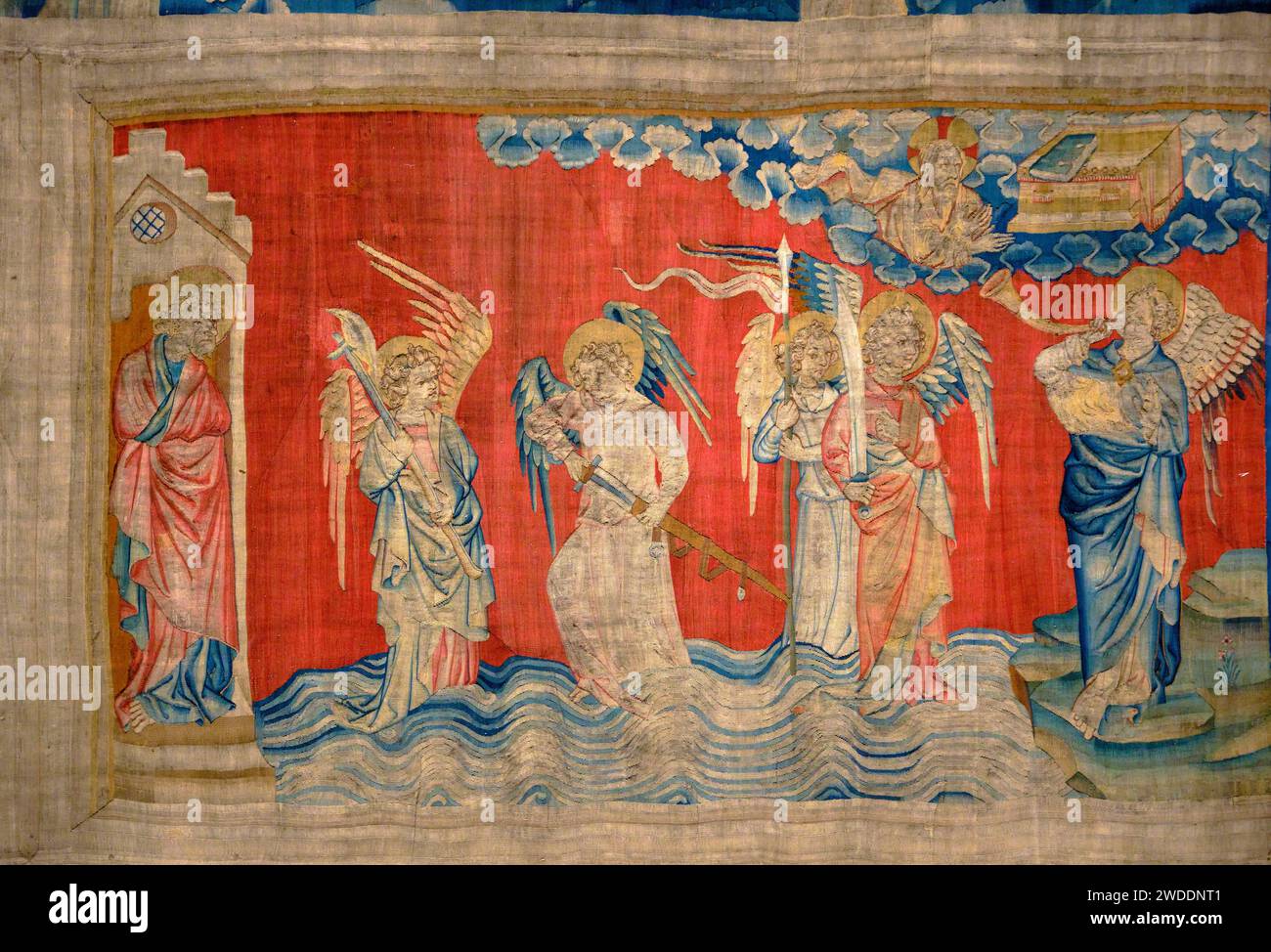 France, Maine-et-Loire, Angers, the castle of the Dukes of Anjou, the ...