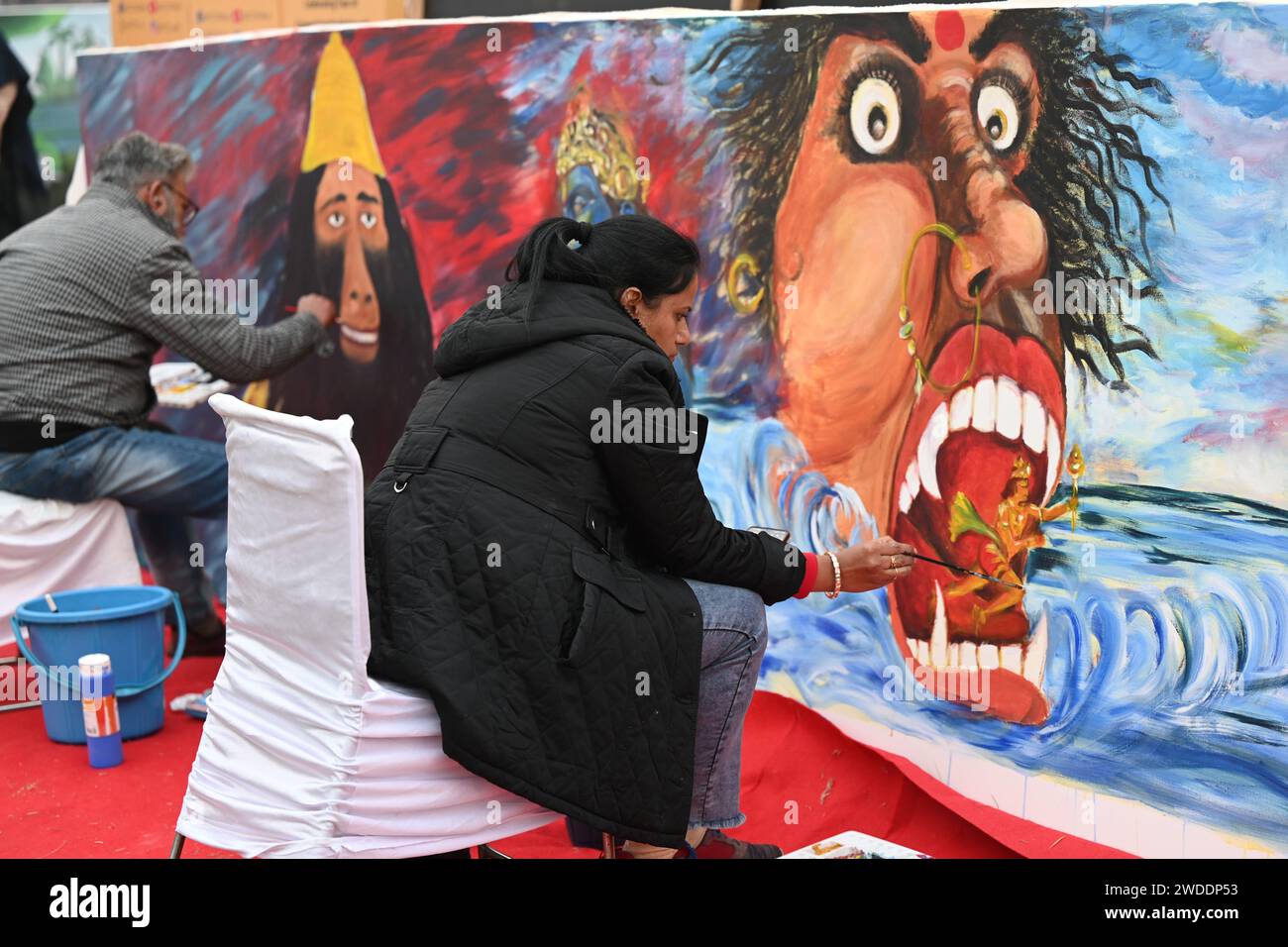 India international ramayana mela hi-res stock photography and images ...