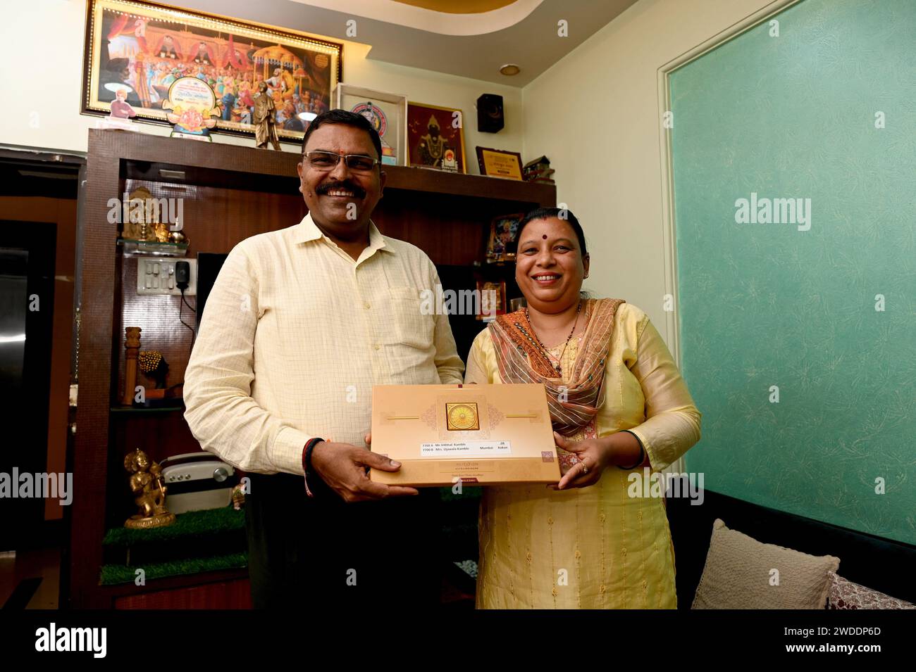 Navi Mumbai, India. 19th Jan, 2024. NAVI MUMBAI, INDIA - JANUARY 19: Mr ...