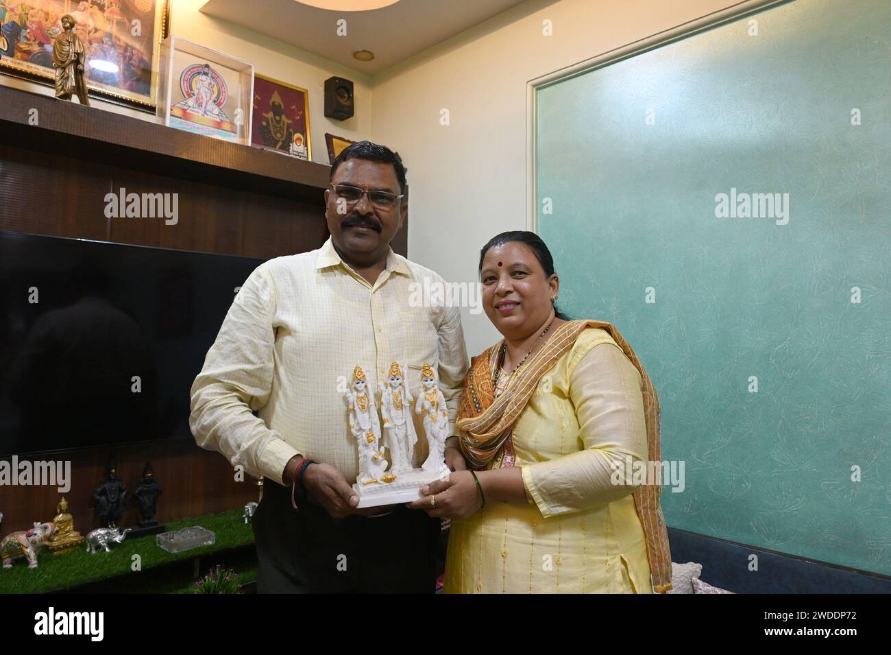 Navi Mumbai, India. 19th Jan, 2024. NAVI MUMBAI, INDIA - JANUARY 19: Mr ...